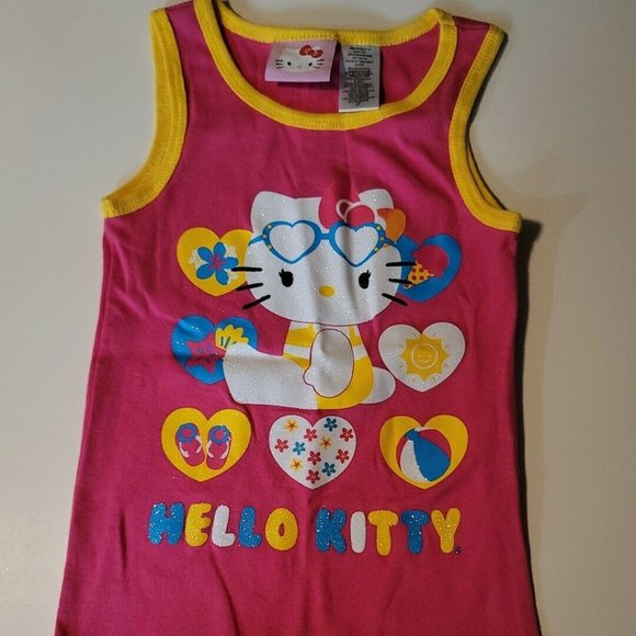 Hello Kitty | Shirts & Tops | Hello Kitty Toddler Girls Tshirts Tank ...